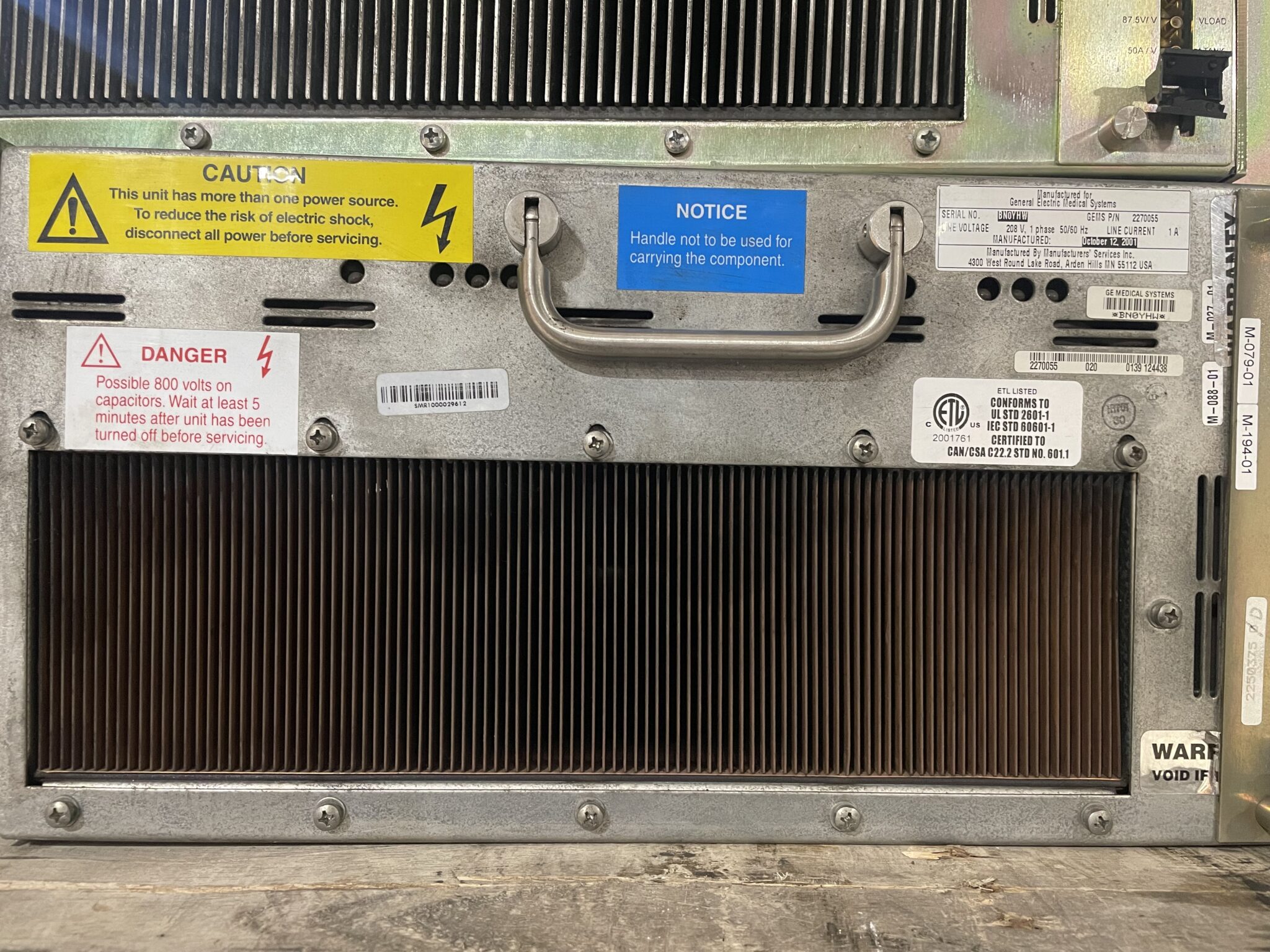 ACGD Gradient Amplifier - 2270055 | PM Imaging Management