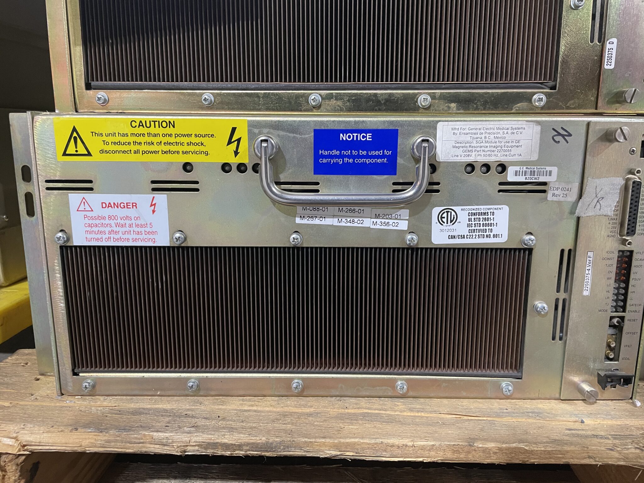 SGA/ACGD Gradient Amplifier - 2270055 | PM Imaging Management